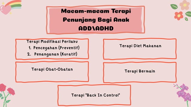 PEMBELAJARAN ANAK AUTISM DAN ANAK ADHD SD | PPT