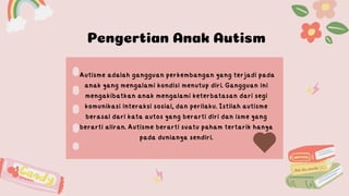 PEMBELAJARAN ANAK AUTISM DAN ANAK ADHD SD | PDF
