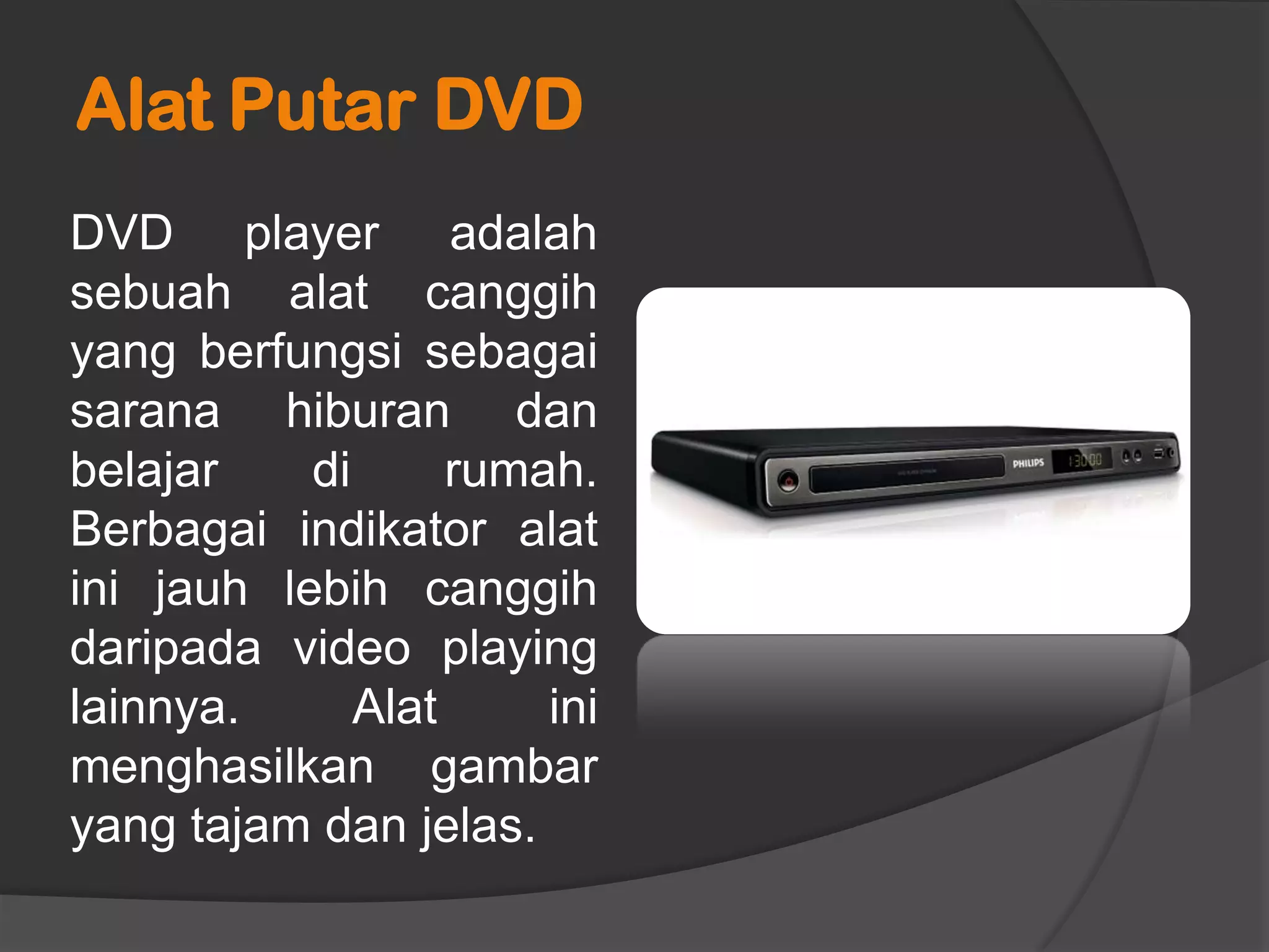 Kelompok 11 dvd (digital versatile disc) ppt | PPTX