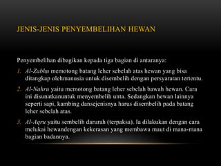 Kelompok 11 fiqih ibadah Penyembelihan Hewan.pptx