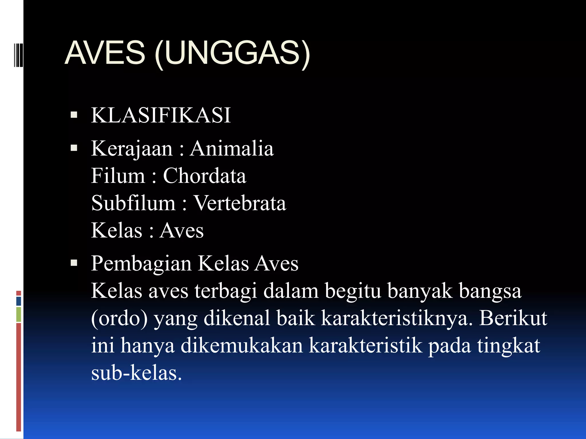 Kelompok 11 super kelas aves | PPTX