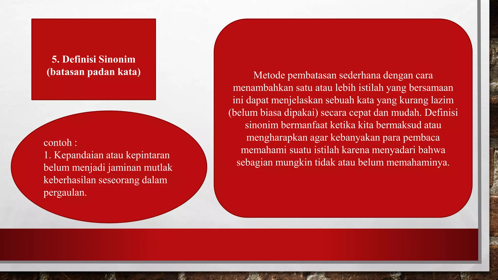 PENGERTIAN, DEFINISI, DAN PENYUSUNAN DEFINISI | PPTX