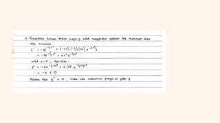 Kalkulus Persamaan Garis Singgung, Persamaan Garis Normal, dan ...