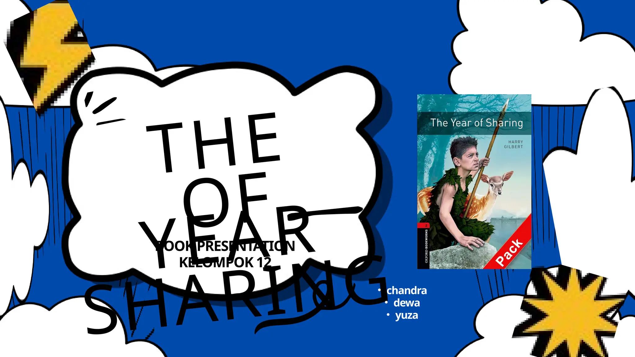 ppt inggris story teeling dari buku "the of year sharing" kelompok 12 ...