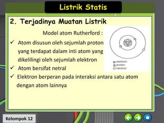 listrik statis SMA FISIKA SEKOLAH | PPTX