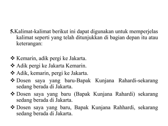 BENTUK FORMAL SEBUAH KALIMAT | PPTX