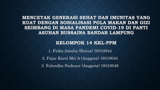 Kelompok 14 KKL-PPM.pptx pengabdian pada masyarakat | PPTX