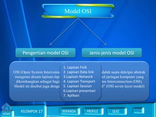 Jaringan dasar Komputer | PPTX