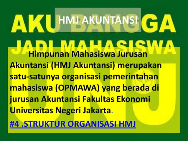 PPT HMJ Akuntansi UNJ - Kelompok 1 akb 13 | PPTX