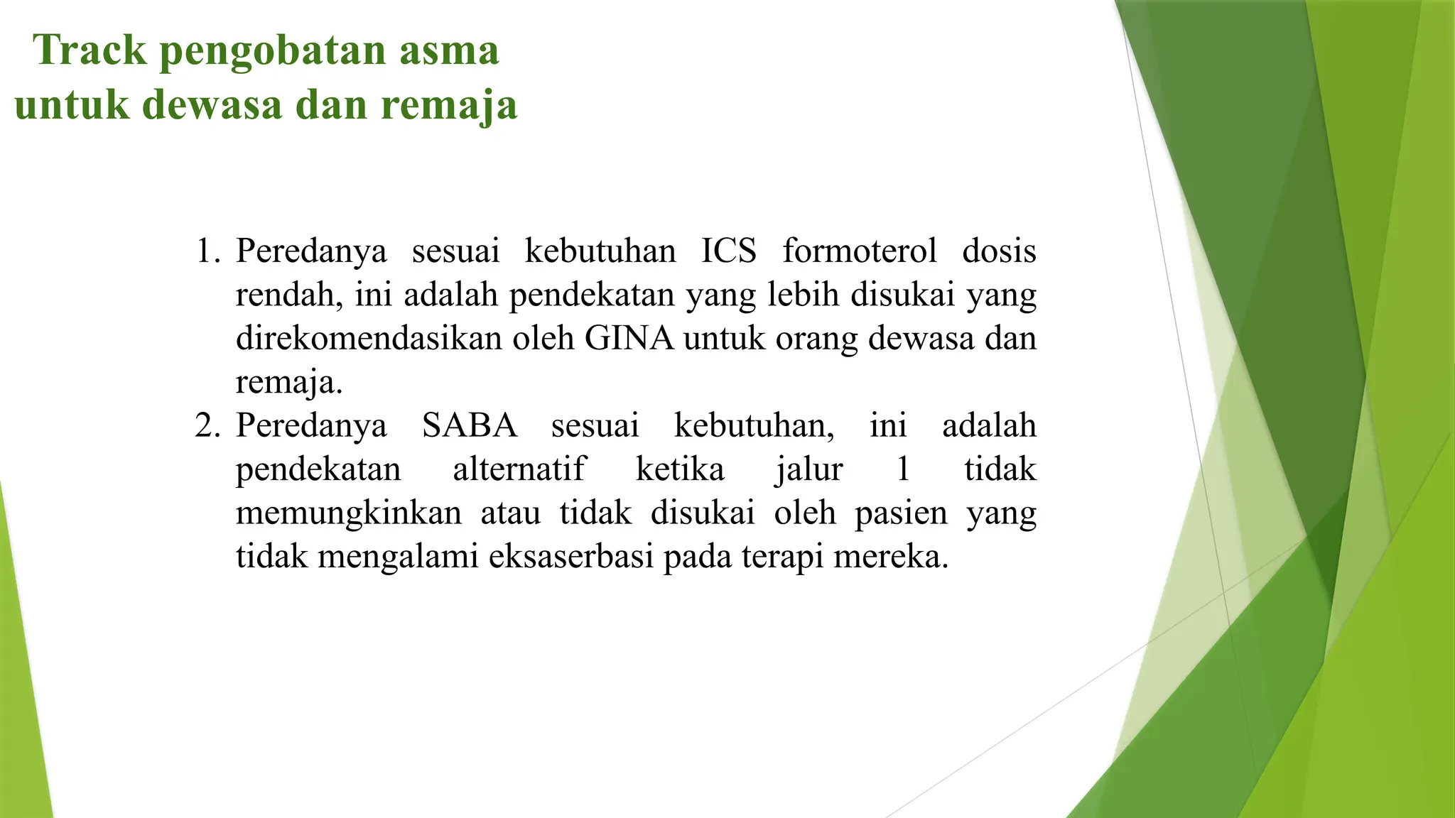 Farmakoterapi dan studi kasus pada pasien asma | PPTX