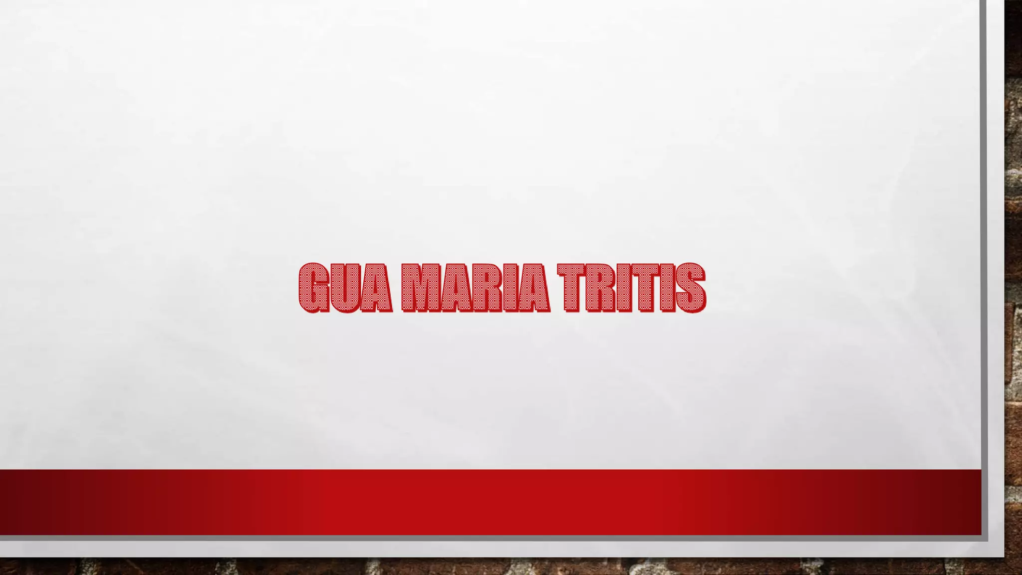 Goa Maria Power Point | PPT
