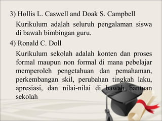 Kelompok 1 batasan dan komponen kurikulum | PPT