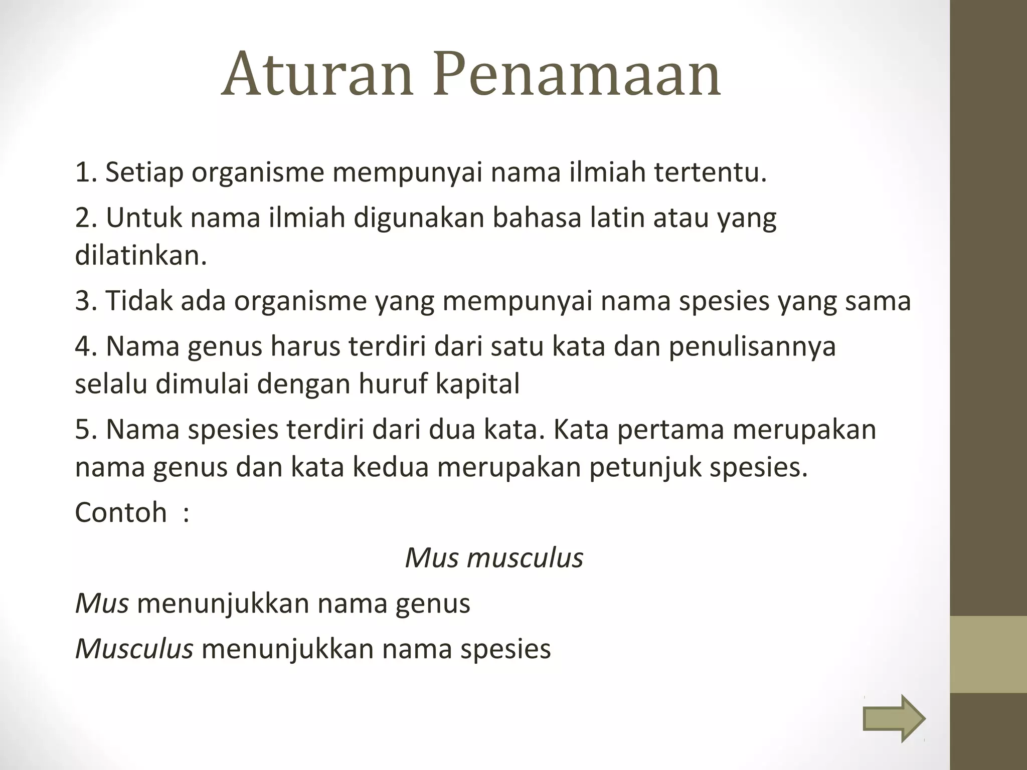 Kelompok 1b prinsip prinsip penamaan | PPT