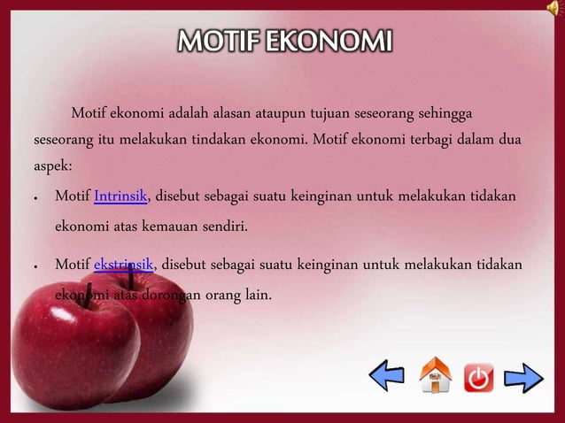 PENGERTIAN EKONOMI | PPTX