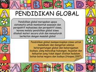 Kelompok 1c perspektif global | PPT