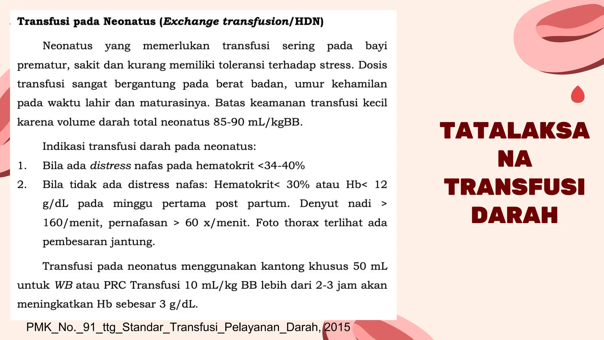 Pharmacotherapy: Drug for Anemia (Obat-obatan Anemia) | PPT