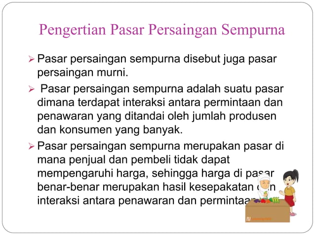 Ekonomi - Pasar Persaingan Sempurna | PPT