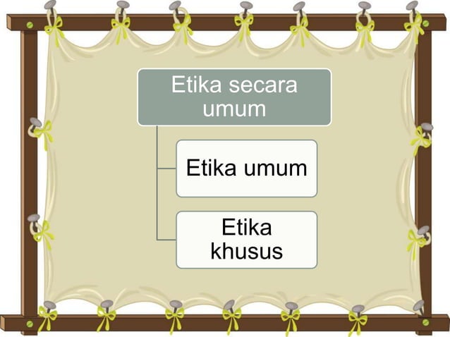 Etika umum, peran, dan contoh kasus | PPTX