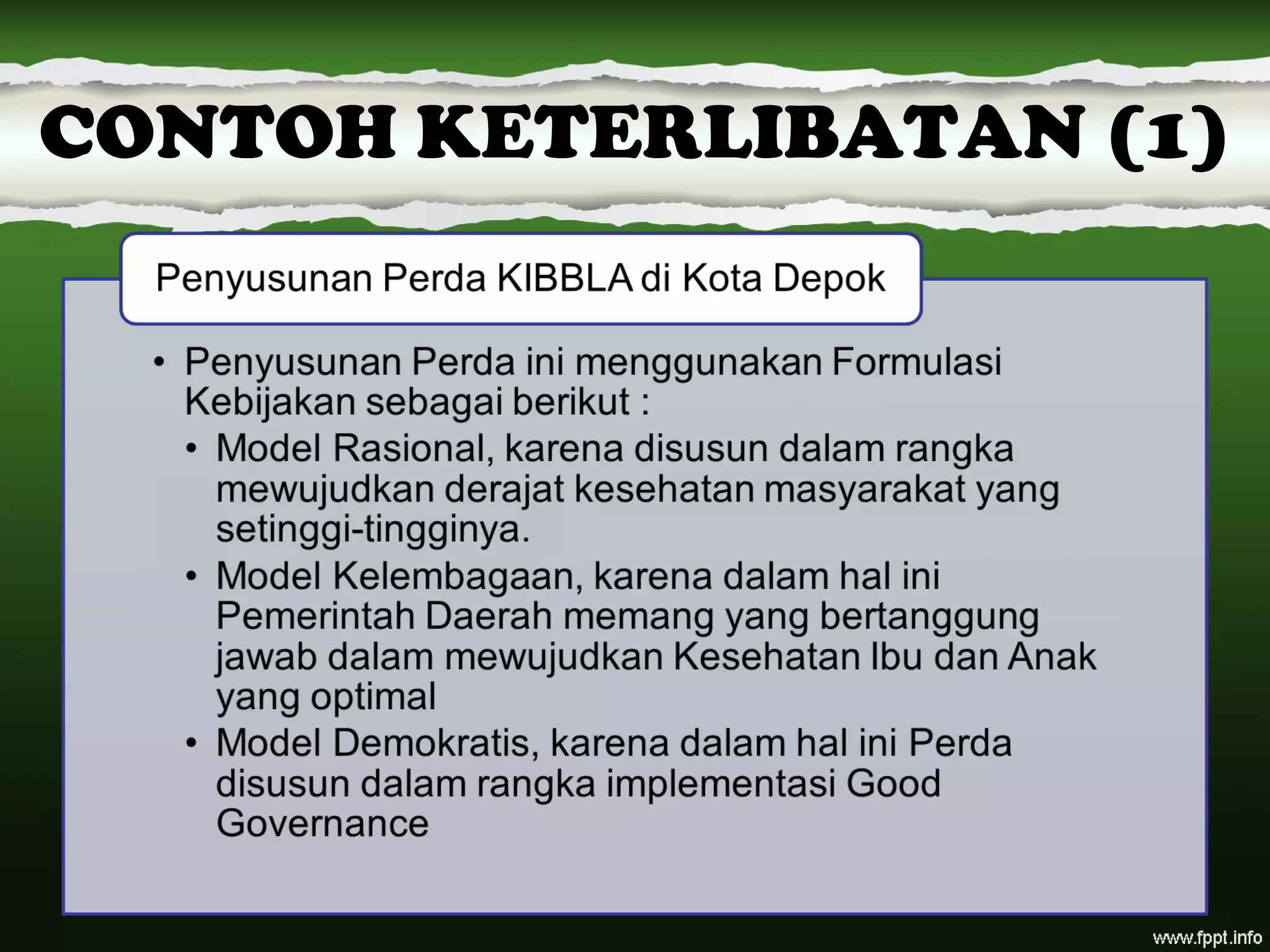 Model Formulasi Kebijakan | PPT