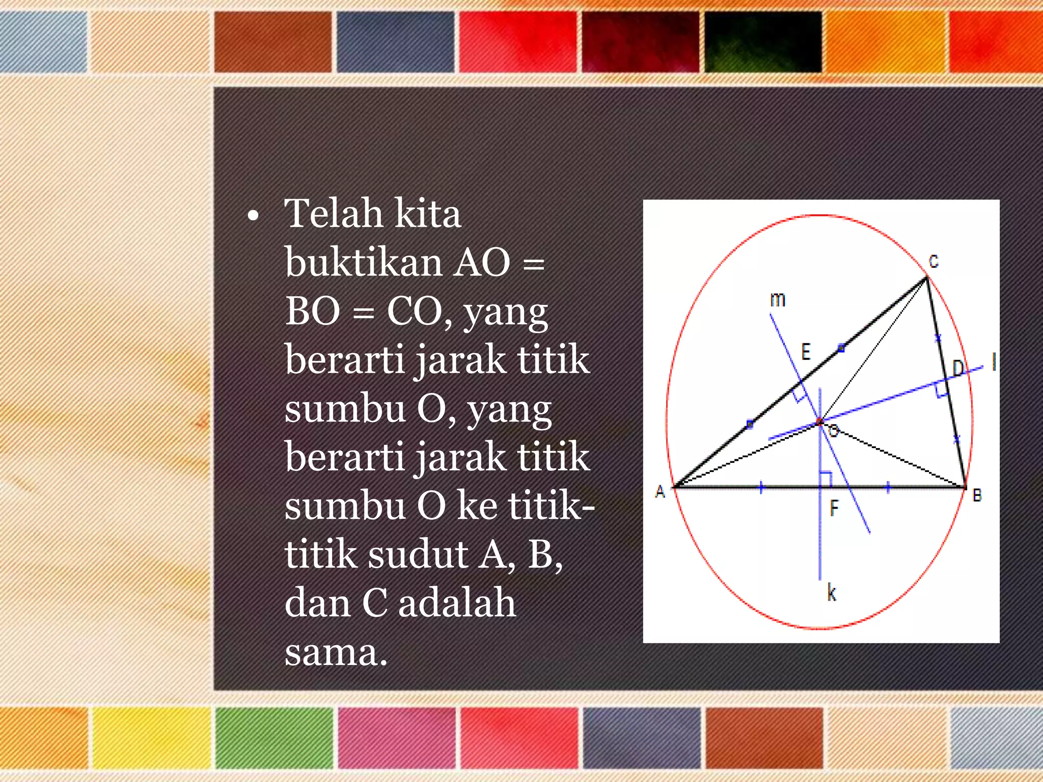 Matematika "Garis Sumbu" | PPTX