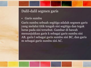 Matematika "Garis Sumbu" | PPTX