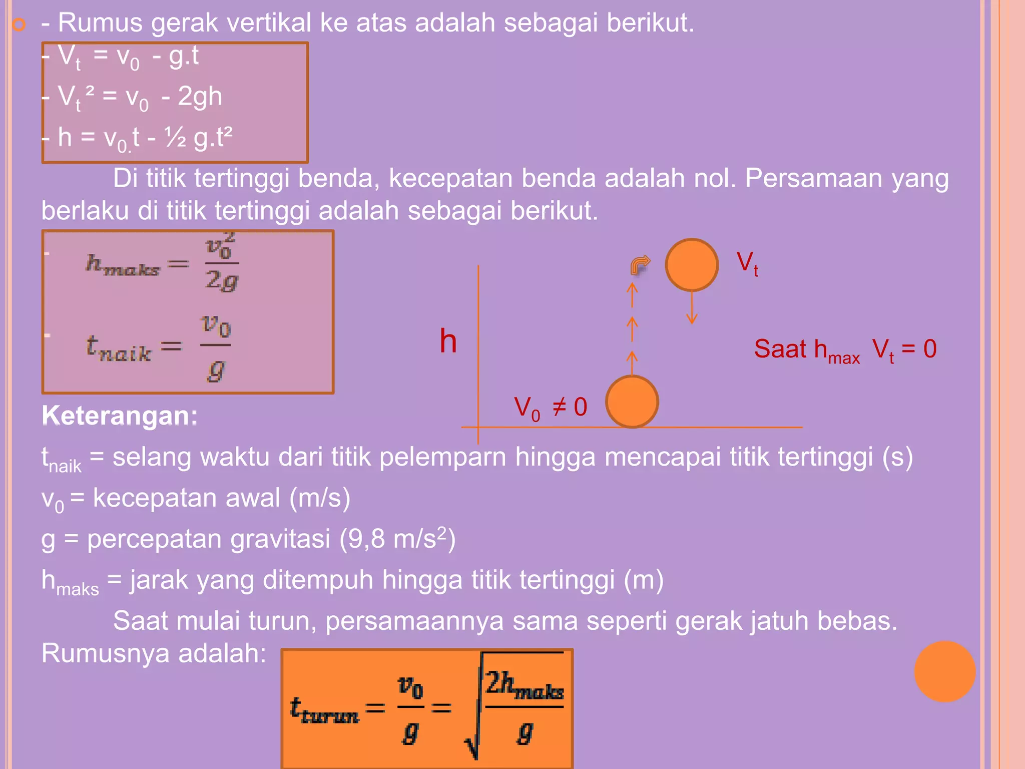 PPT Materi gerak lurus kelas X | PPTX