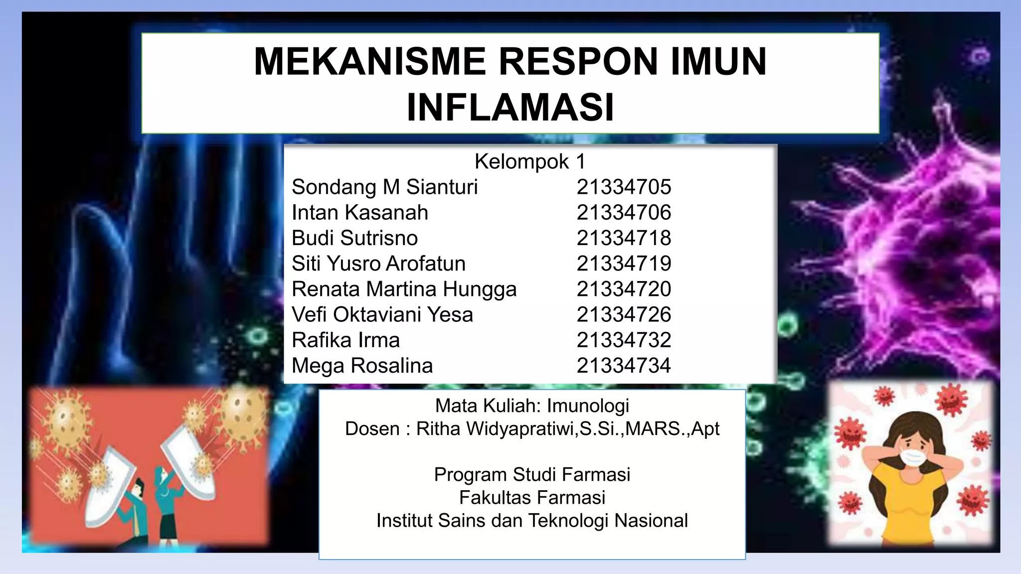 Mekanisme Respon Imun Inflamasi | PPTX