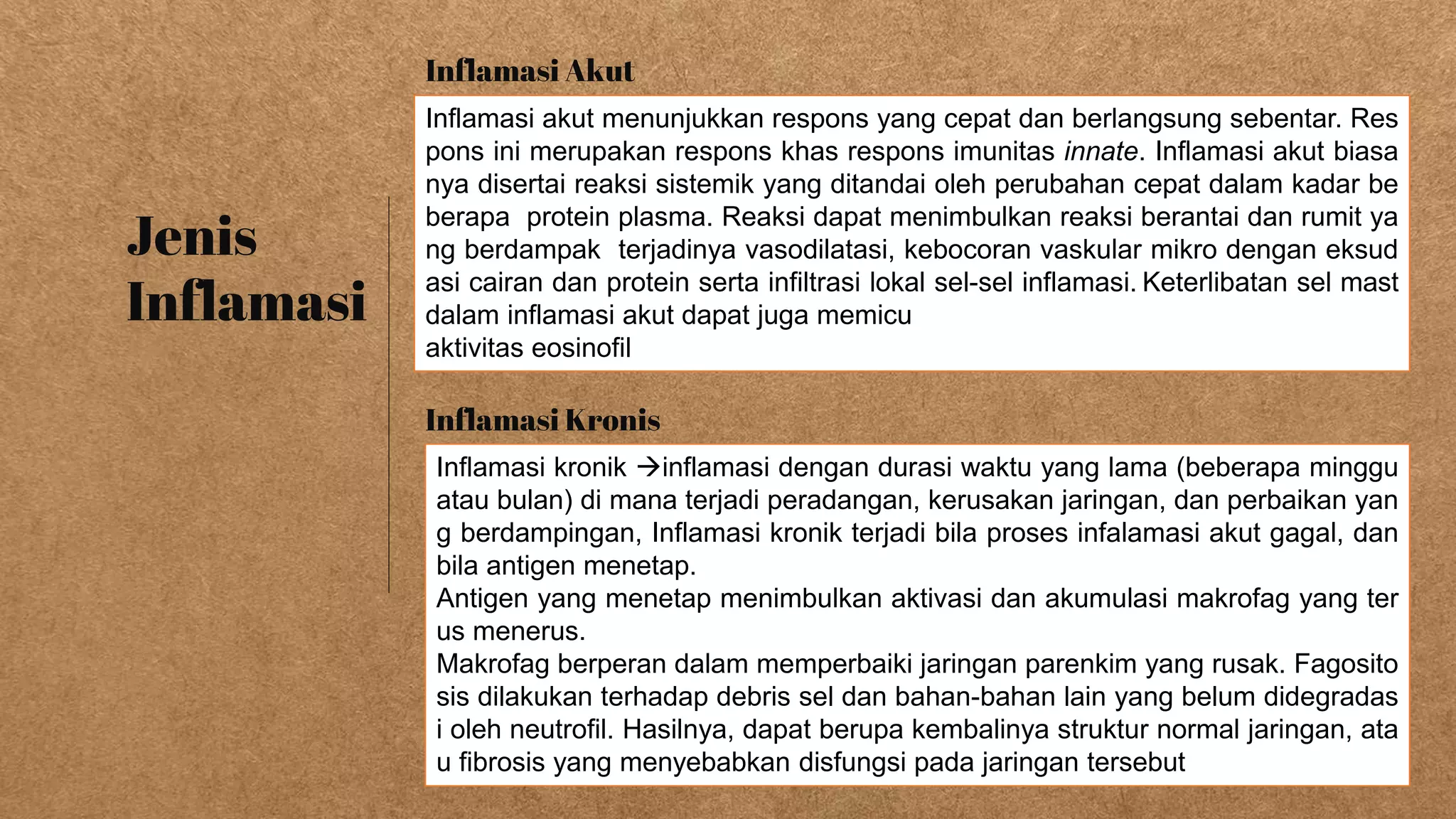 Mekanisme Respon Imun Inflamasi | PPTX