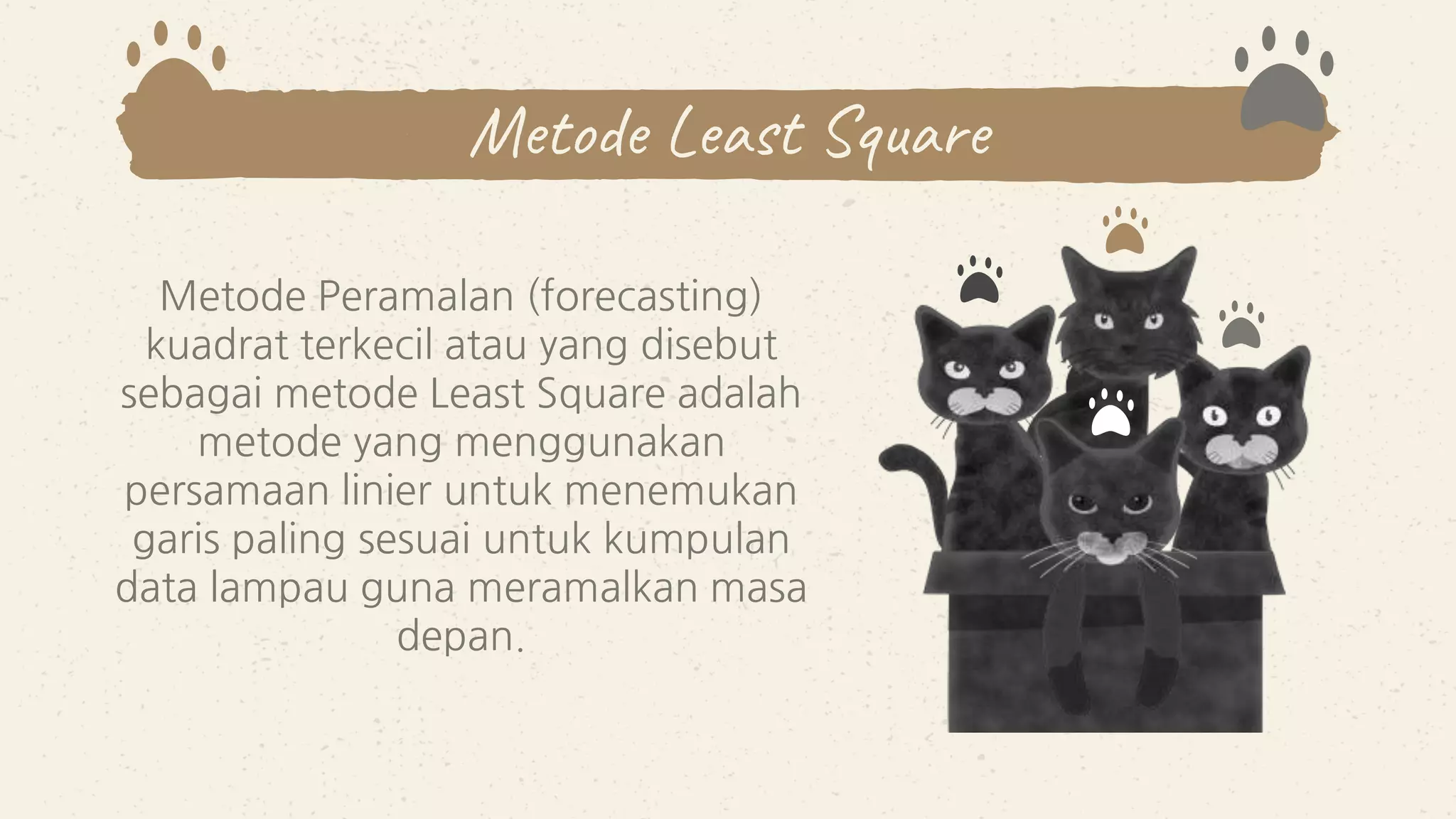Metode Regresi dan taksiran kuadrat terkecil dari ketepatan metode ...