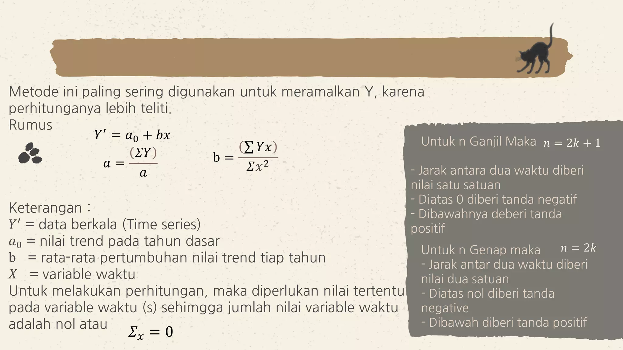 Metode Regresi dan taksiran kuadrat terkecil dari ketepatan metode peramalan (1).pptx