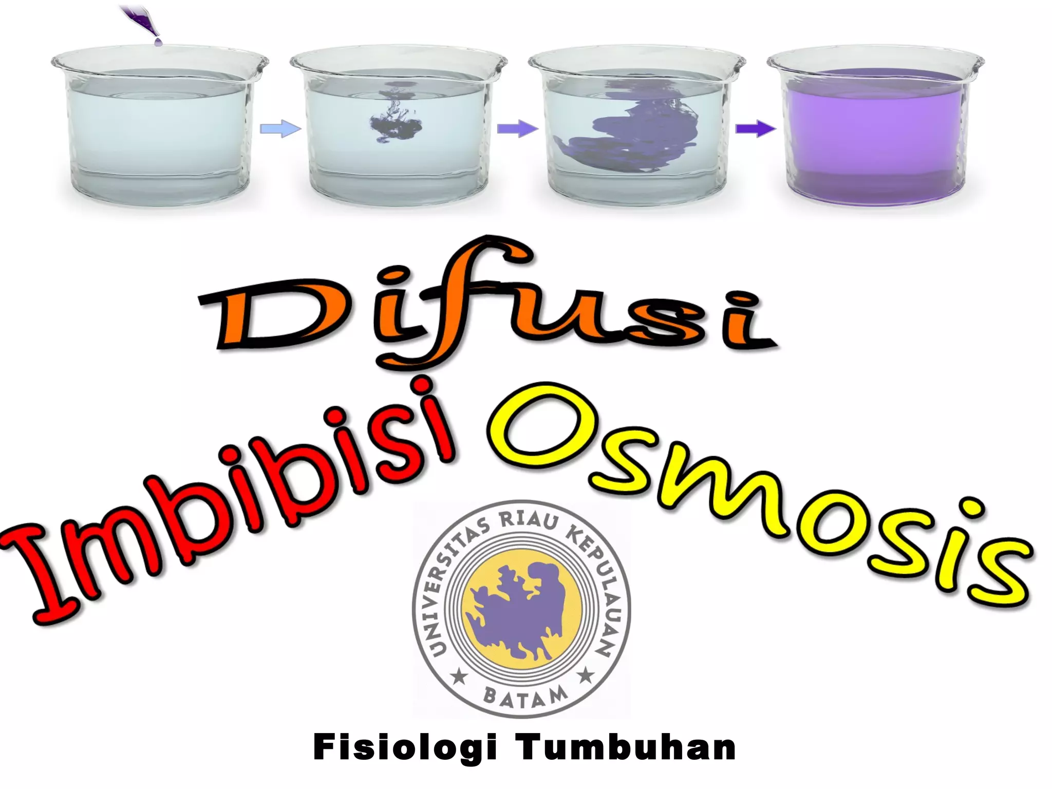 Kelompok 1 osmosis, difusi dan imbibisi | PPT