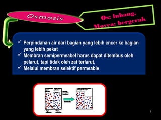 Kelompok 1 osmosis, difusi dan imbibisi | PPT