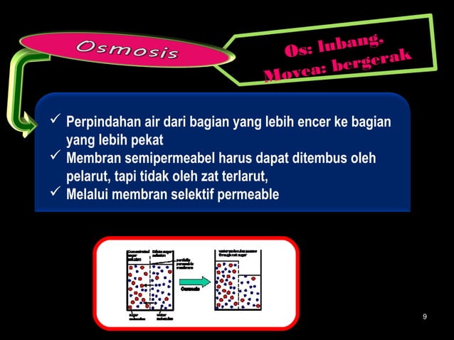 Kelompok 1 osmosis, difusi dan imbibisi | PPT