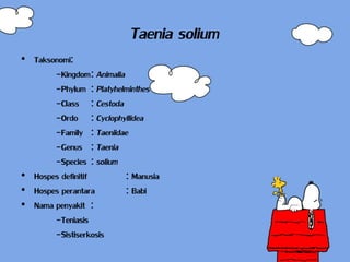 cestoda | PPTX
