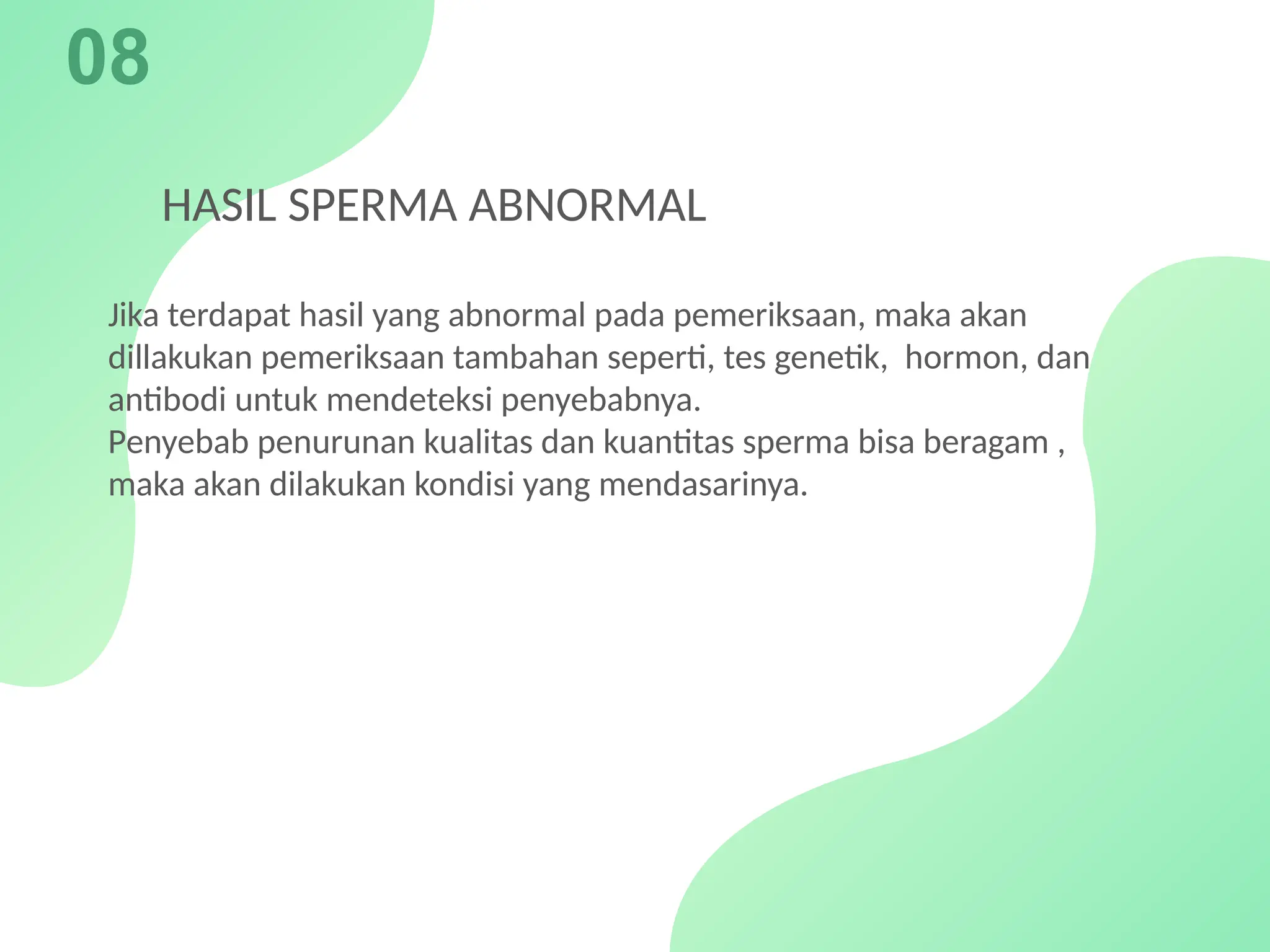 KELOMPOK 1 PEMERIKSAAN FERTILISASI PADA PRIA (ANALISIS SEMEN).pptx