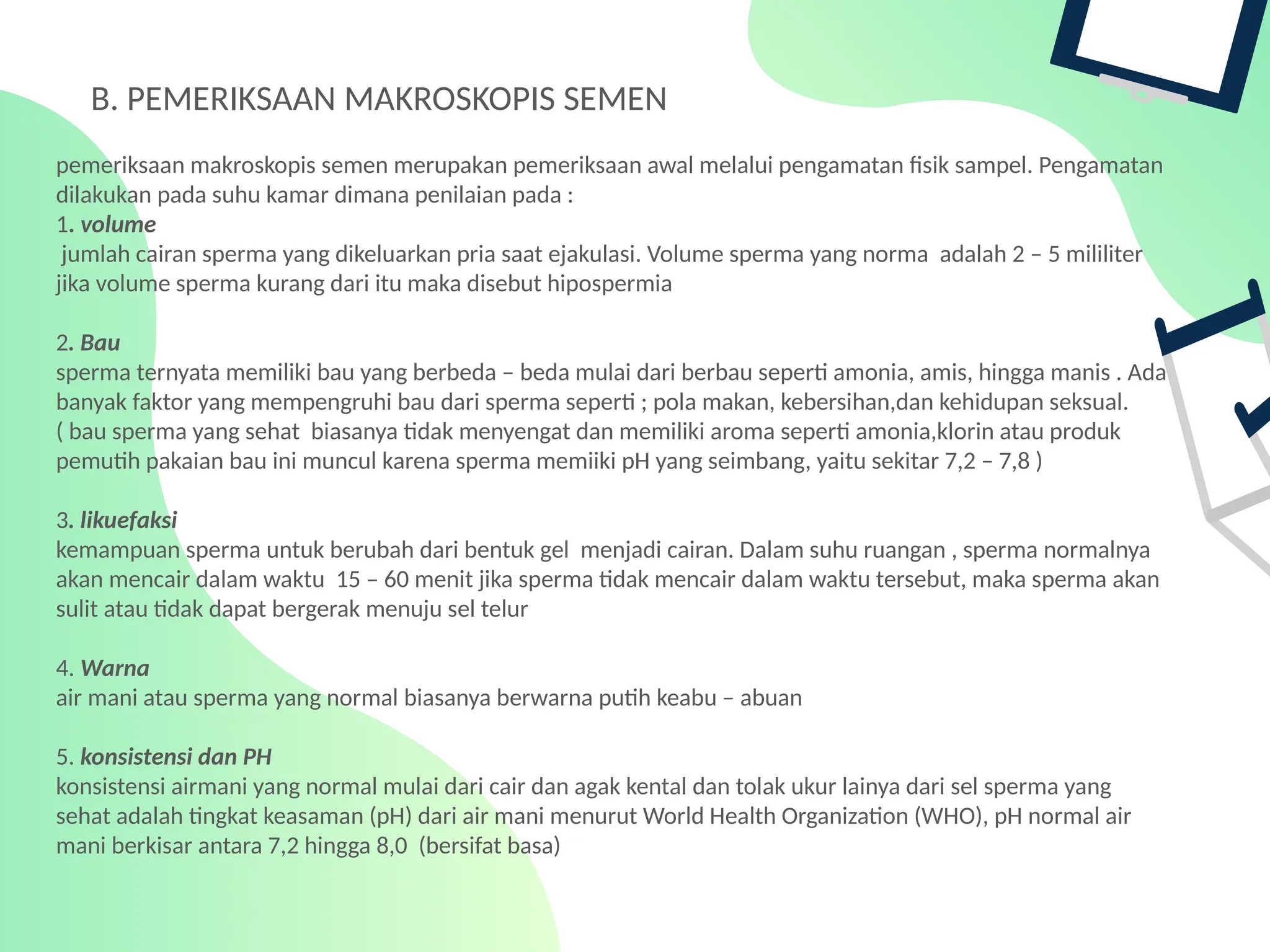 KELOMPOK 1 PEMERIKSAAN FERTILISASI PADA PRIA (ANALISIS SEMEN).pptx