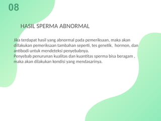 KELOMPOK 1 PEMERIKSAAN FERTILISASI PADA PRIA (ANALISIS SEMEN).pptx