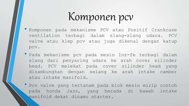 POSITIVE CRANKCASE VENTILATION SYSTEM (PVC).pptx