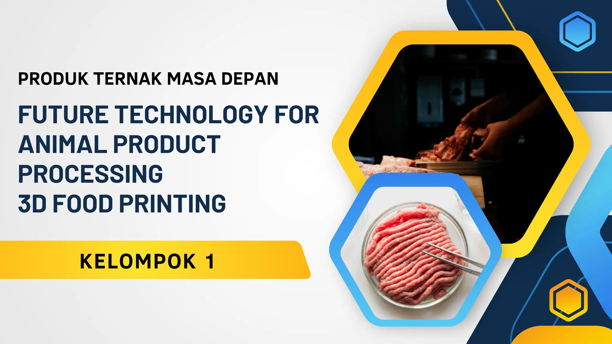 Future Technology for Animal Product Processing 3D Food Printing | PDF