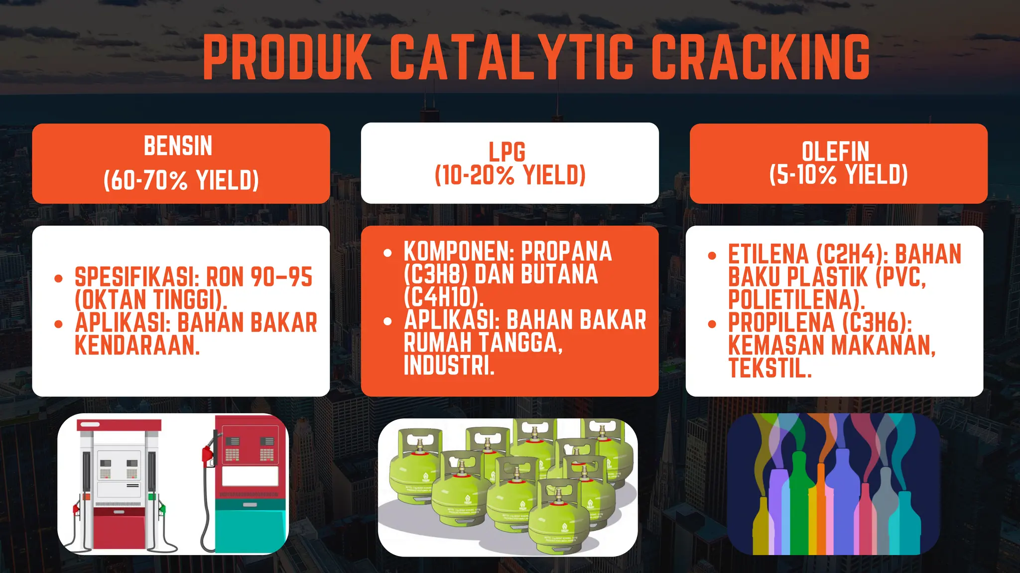 Power point of Catalytic Cracking (Process of Catalyst in Oil Rig) | PDF