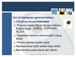 pengertian dan sejarah komputer | PPTX