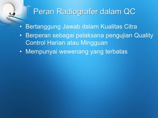 KELOMPOK 1_REMEDIAL Jaminan dan mutu CT SCAN | PPT