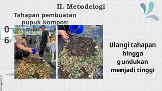 PEMBUATAN PUPUK KOMPOS KOTORAN HEWAN SAPI | PPTX