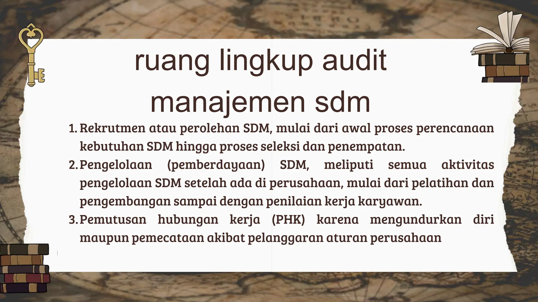 kelompok 1 sdm sumber audit manajemen.. | PPTX