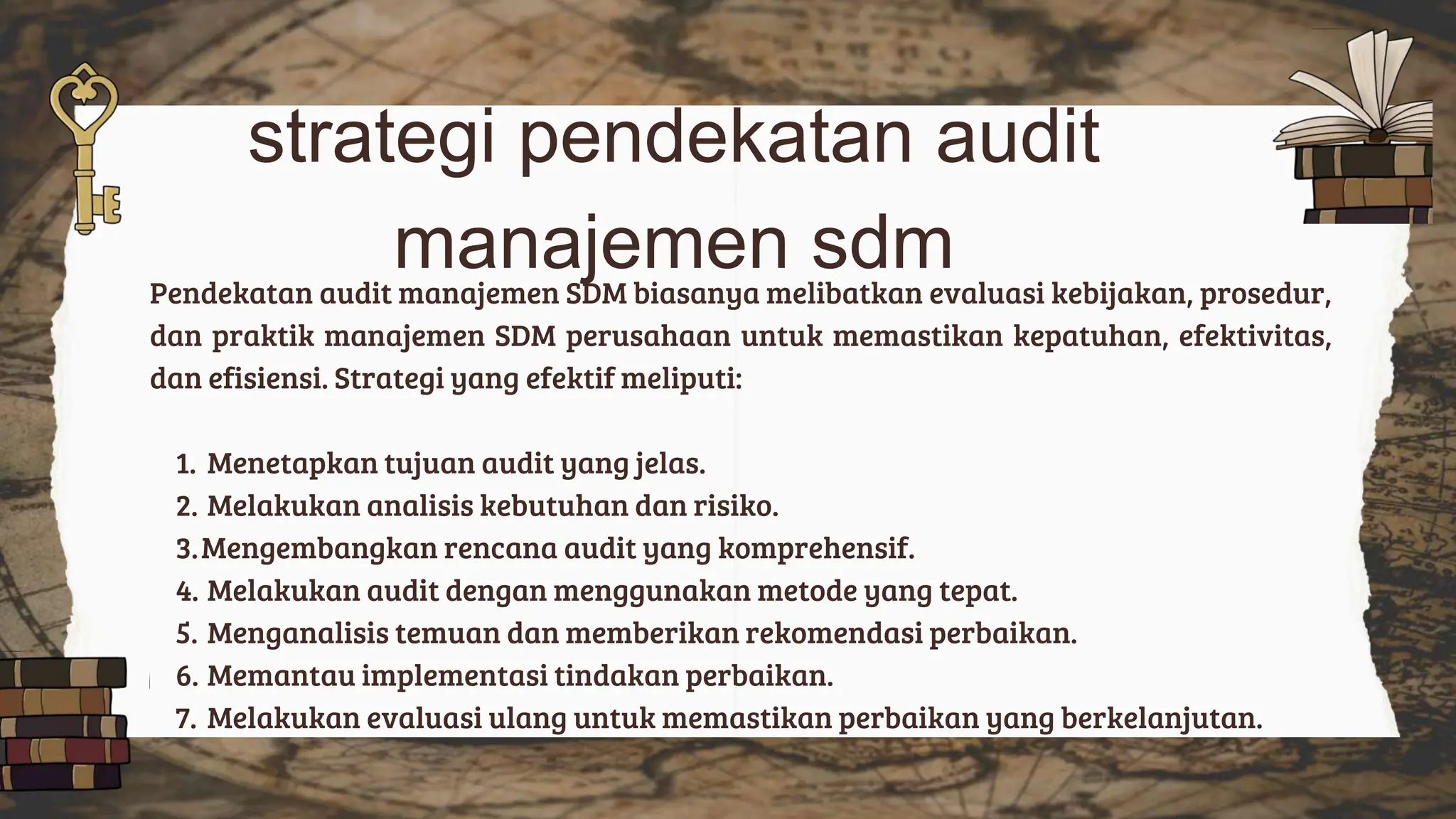 kelompok 1 sdm sumber audit manajemen.. | PPTX