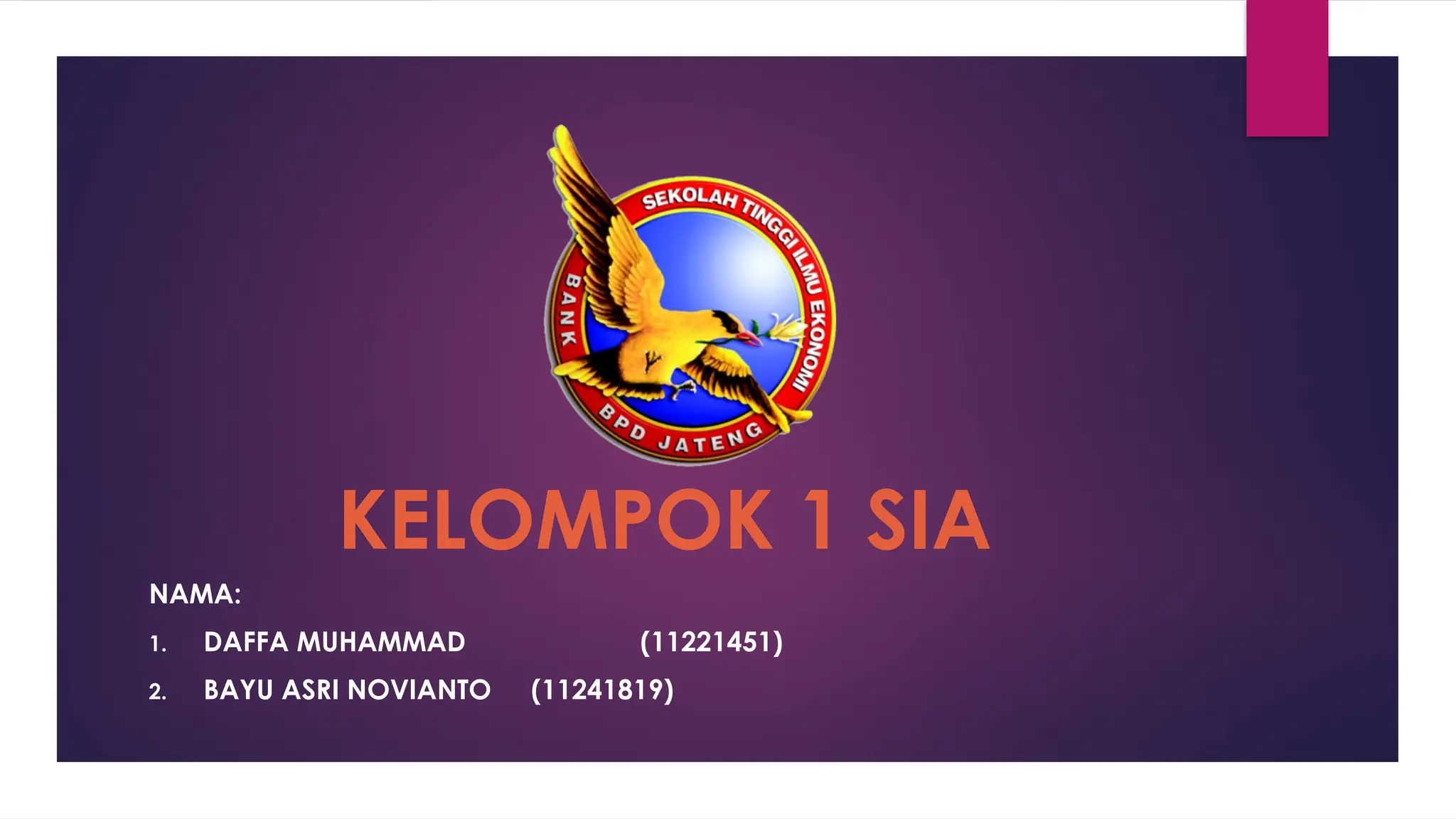 Sistem Informasi Akuntansi - Siklus-siklus pemrosesan transaksi KELOMPOK 1 SIA.pptx