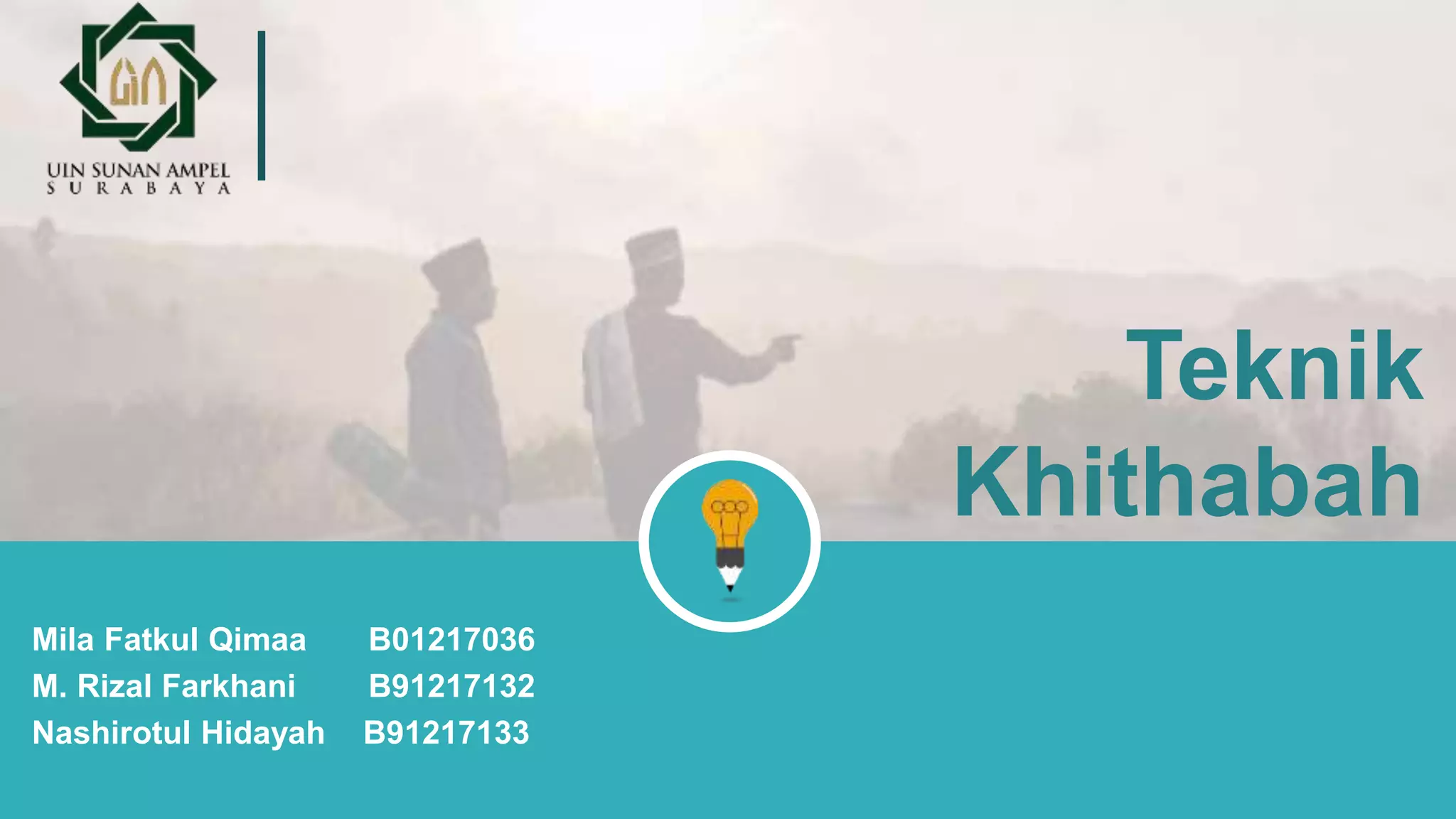 Kelompok 1 teknik khitobah | PPTX