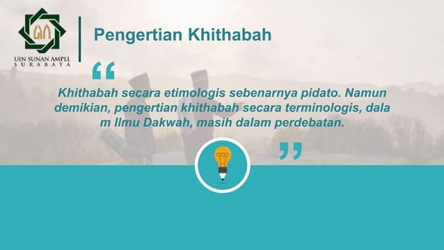 Kelompok 1 teknik khitobah | PPTX