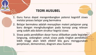 KELOMPOK 1 TEORI BELAJAR DALAM PEMBELAJARAN IPA SD.pptx