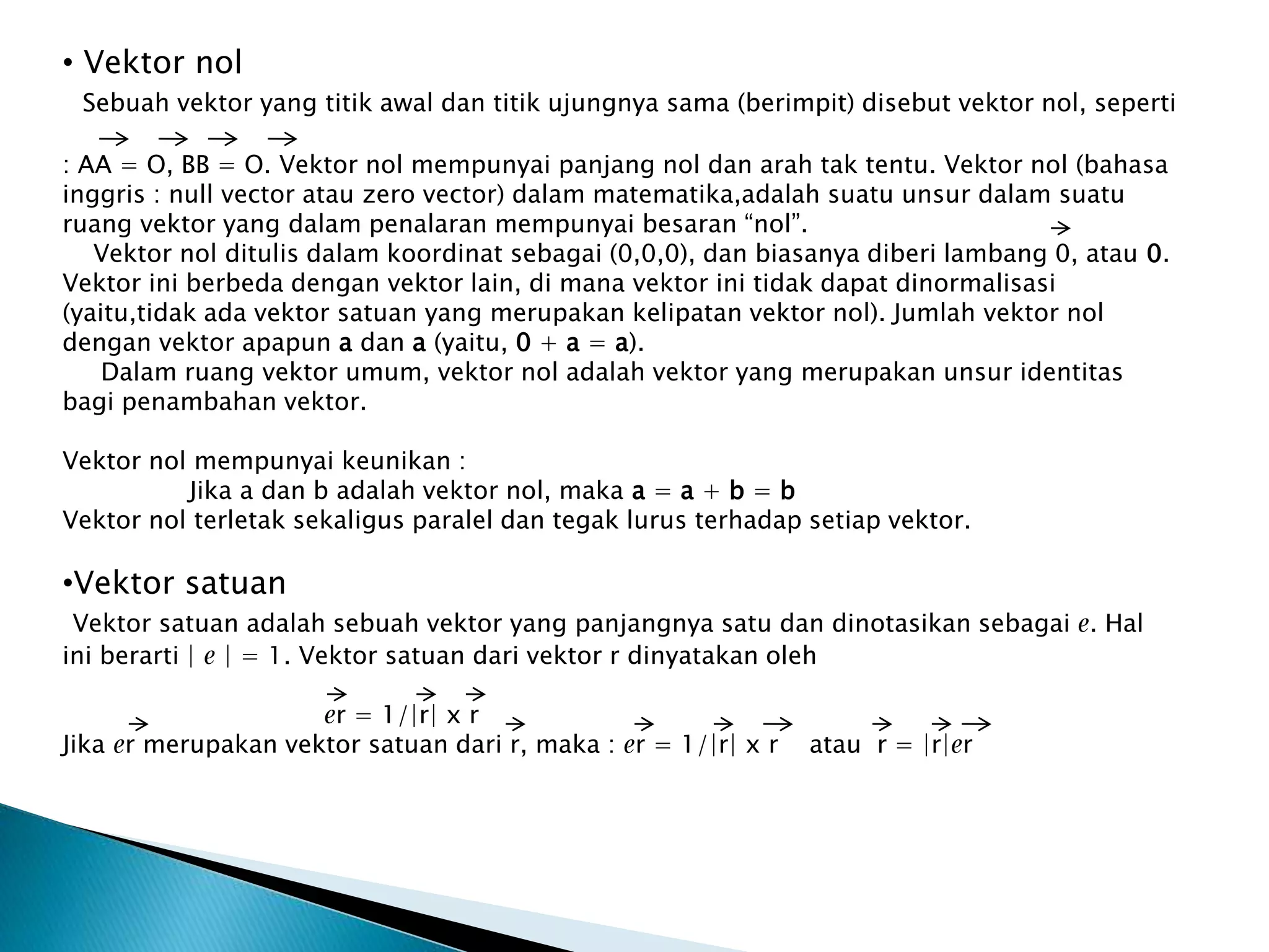 Kelompok 1 vektor | PPTX